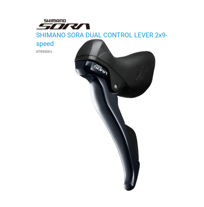 Shimano Sora ST-R3000 2x9 STI Shifter Set Pair – Bike Stop